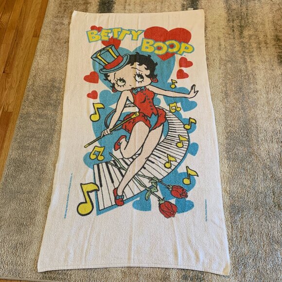 Jay Franco | Bath | Vintage Jay Franco Betty Boop Beach Pool Towel ...